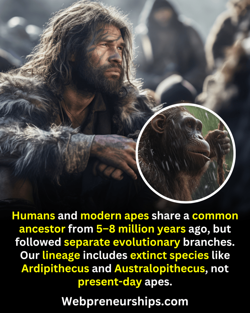 Scientists Explain: If We Didn’t Evolve From Apes of Today, Then Where Did We Come From?